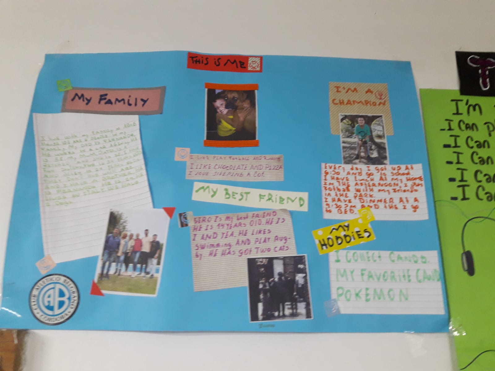 «Snapshot of me», collages en Inglés – Instituto Educacional José Hernández